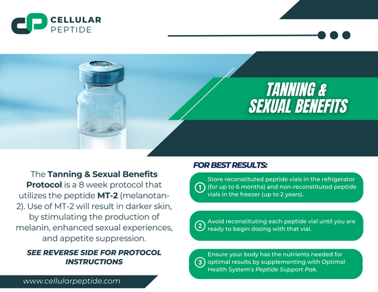 Tanning & Sexual Benefits Protocol Package – CellularPeptide